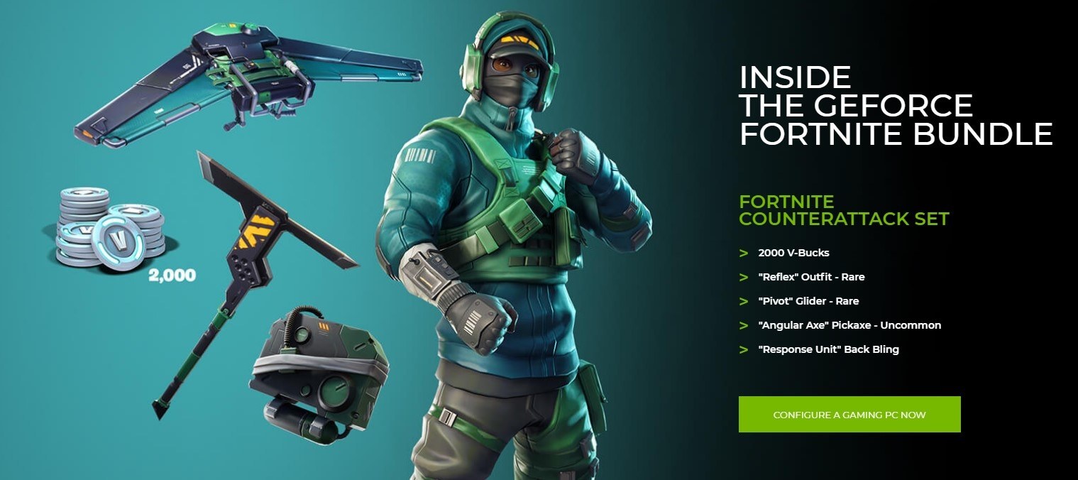 Nvidia y Epic Games traen un pack exclusivo de Fortnite ...