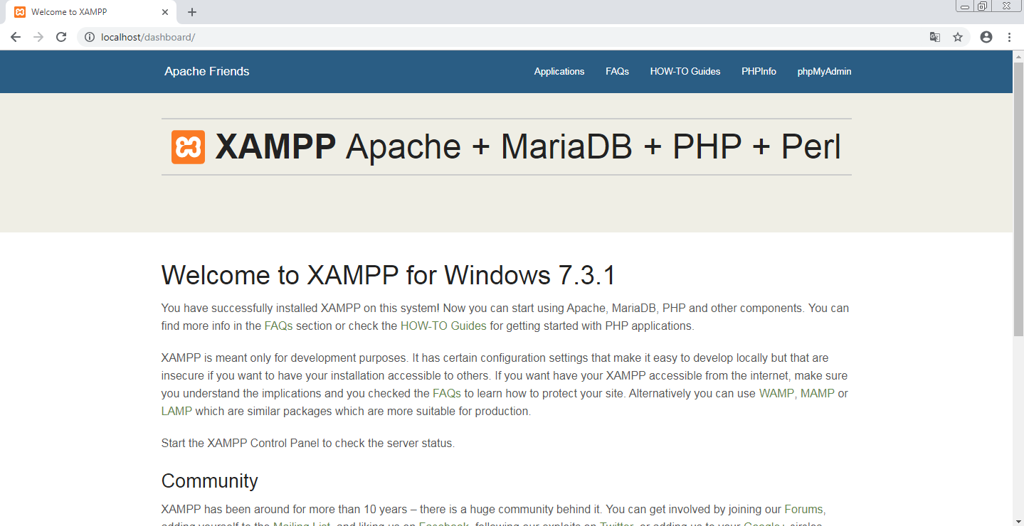 Cómo instalar XAMPP para tener tu propio servidor web local ...