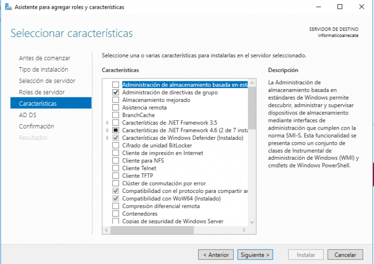 Cómo instalar y configurar Active Directory en WS2016 ...