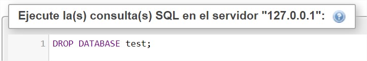 Cómo eliminar una base de datos en MySQL - InformáticoAlRescate