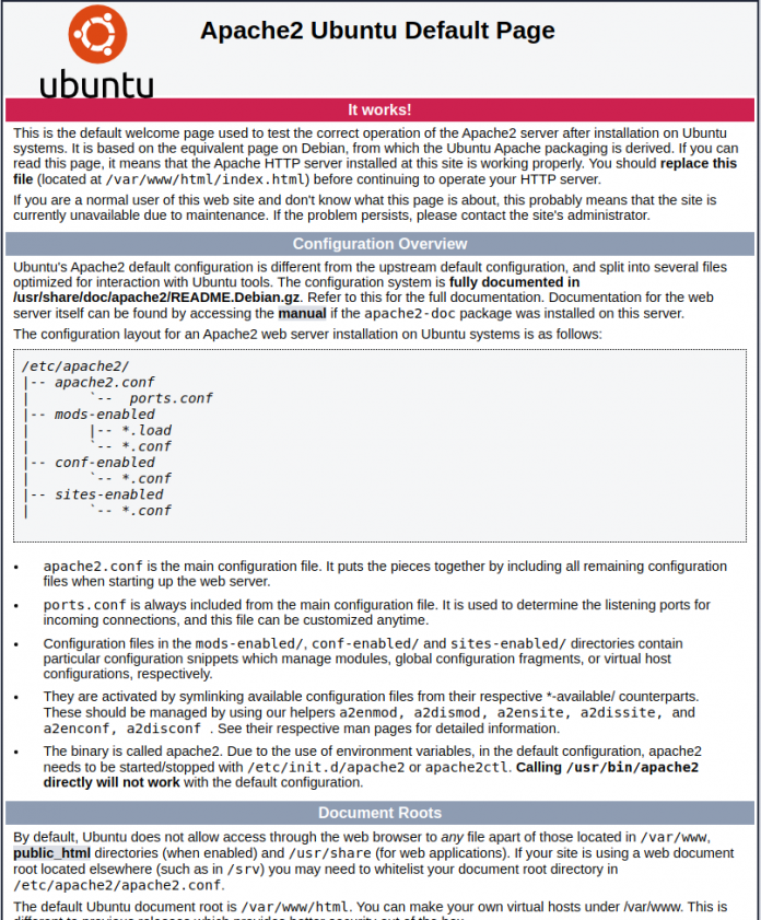 Instalación de servicio apache2 - InformáticoAlRescate